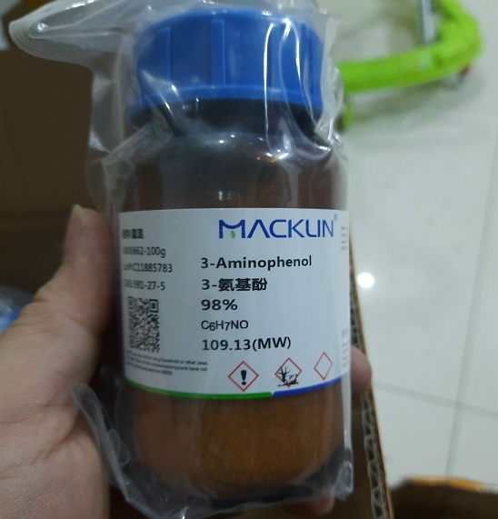 3-Aminophenol (C6H7NO) tinh khiết giá rẻ