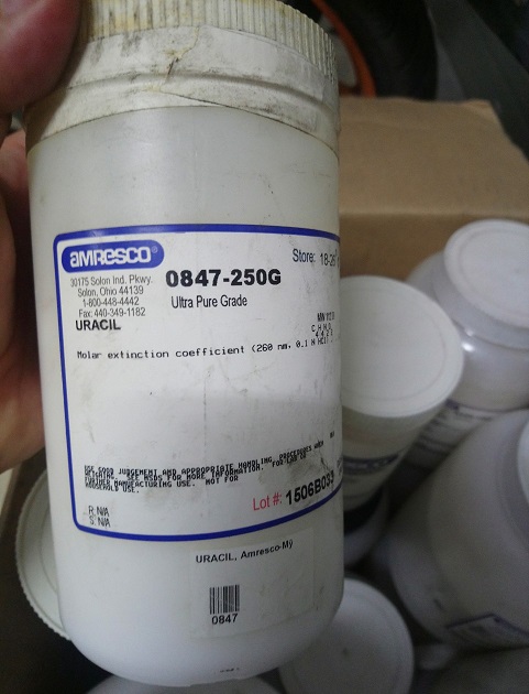 Hóa chất sinh học Uraxin tinh khiết - giá rẻ