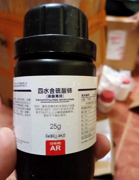 Xeri(IV) sunfat ( Cerium(IV) sulfate ) - Ce(SO4)2 tinh khiết