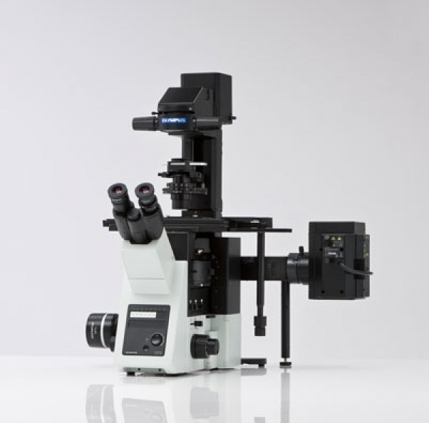KÍnh hiển vi Olympis IX83 - Soi ngược phản pha huỳnh quang