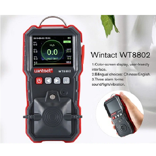 Máy đo nồng độ khí H2S Wintact WT8802