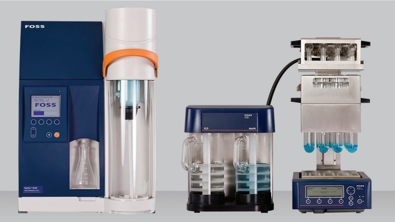 Máy Chưng Cất Đạm Kjeldahl Tự Động Kjeltec 8100,8200 và 8400