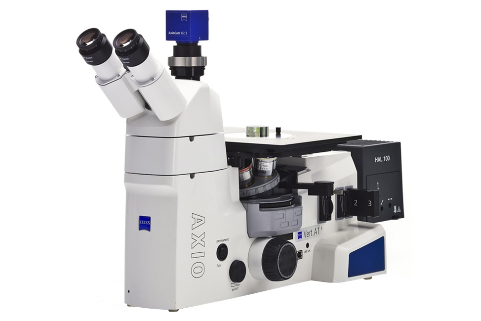 Kính Hiển Vi Soi Ngược Huỳnh Quang Carl Zeiss AXIO VERT A1.MAT