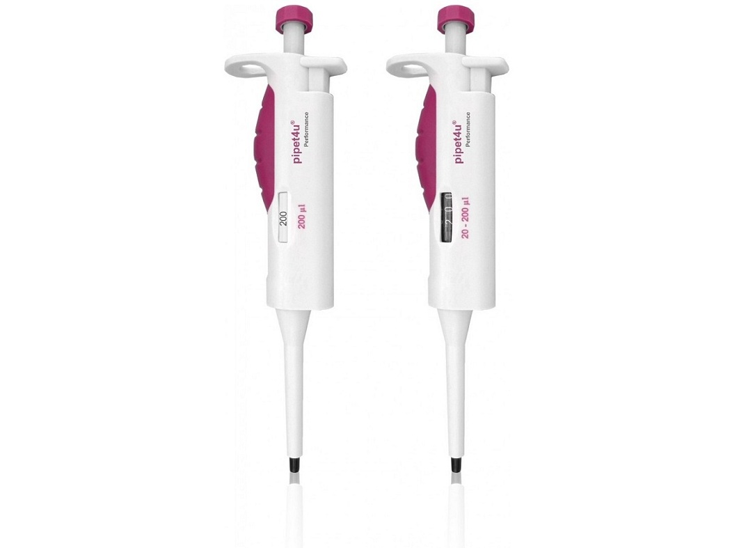 Micropipet AHN Pipet4U Dải 2-20ul Loại 1 Kênh