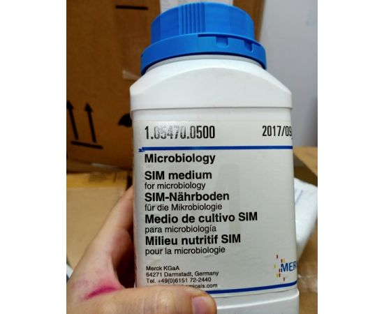 SIM (SULFIDE, INDOLE, MOTILITY) MEDIUM - hàng Merk